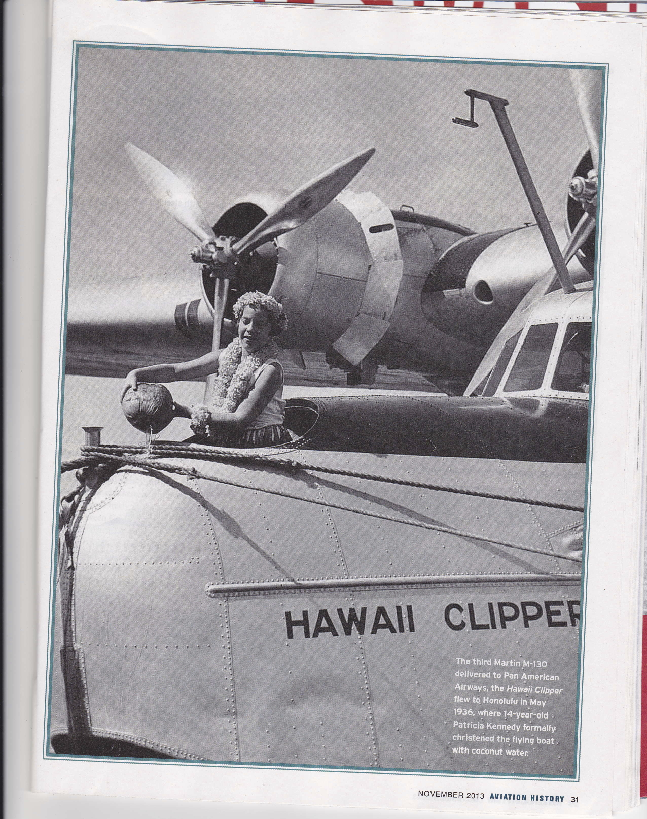 Full article of Aviation History Magazine – The Lost Clipper – The ...
